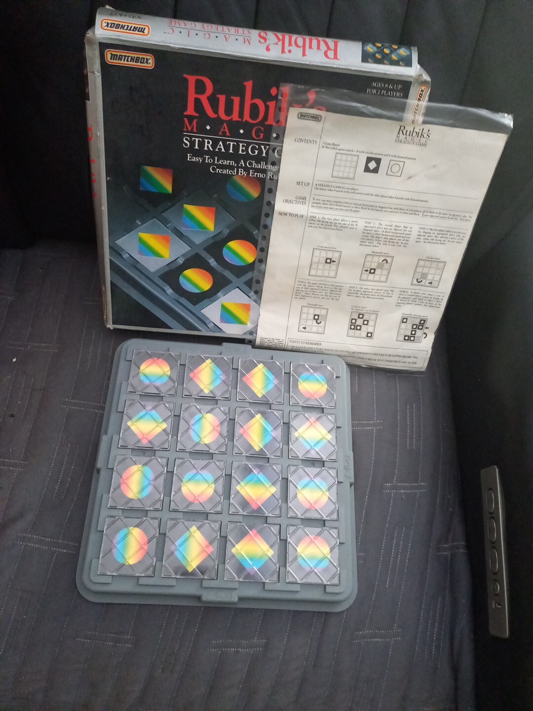 RUBIK'S MAGIC STRATEGY GAME by MATCHBOX - VINTAGE 1987 | eBay Australia