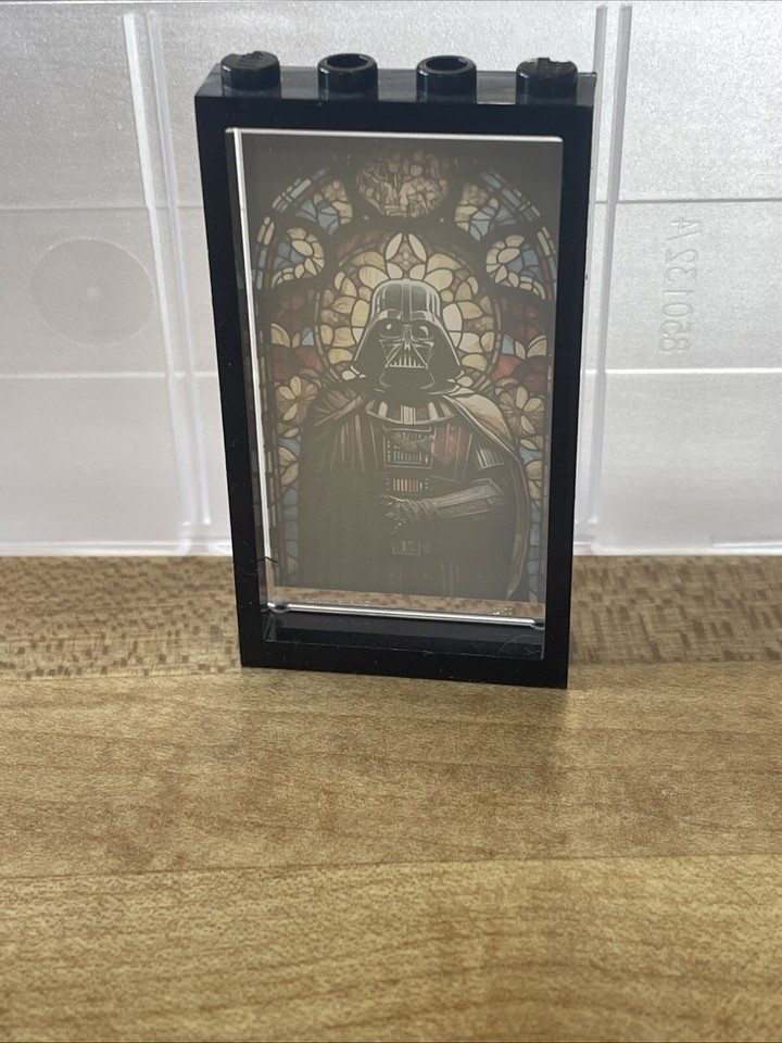 Lego Star Wars Custom Printed Darth Vader Window Mural Official ...