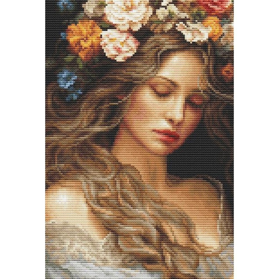 Cross-stitch kit luca-s B620 The Fairies of The Flowers | eBay