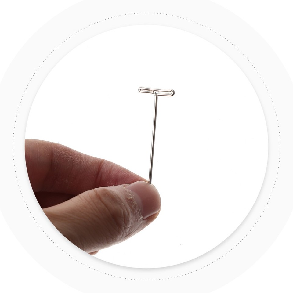 150 Pcs T Pin for Blocking Daily Use Needle Long Stainless Steel Pins ...