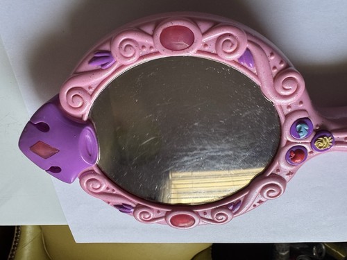 Disney Princess Thinkway Magic Mirror Pink Handheld Toy Snow White+ ...