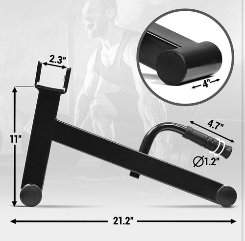 Mini Deadlift Barbell Jack with Handle - for Powerlifting and ...