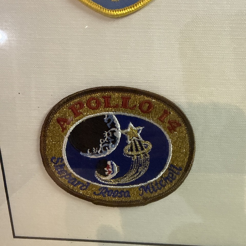 Framed 30”/20” Apollo mission patches quantity 12 | eBay