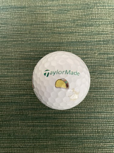 (1) Taylor Made "TACOS & BEER" LOGO GOLF BALL | eBay