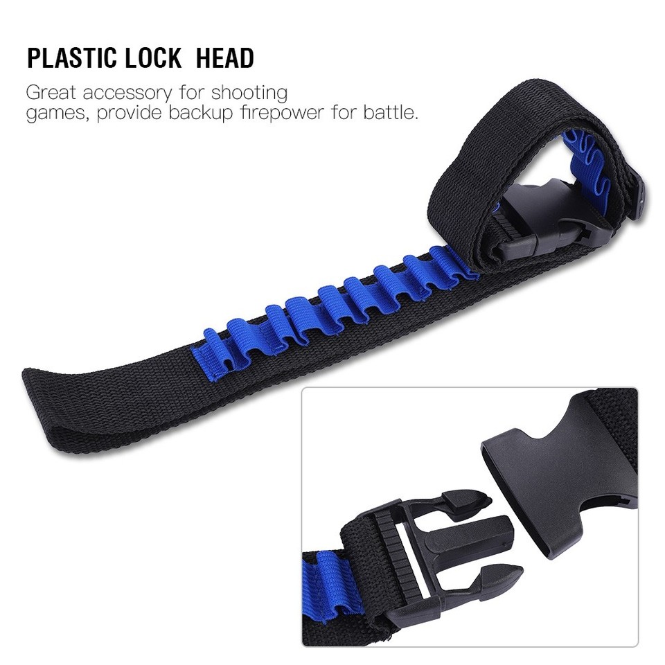 EVA Soft Bullet Shoulder Strap Belt For Toy Gun Game Accessory SG | eBay UK