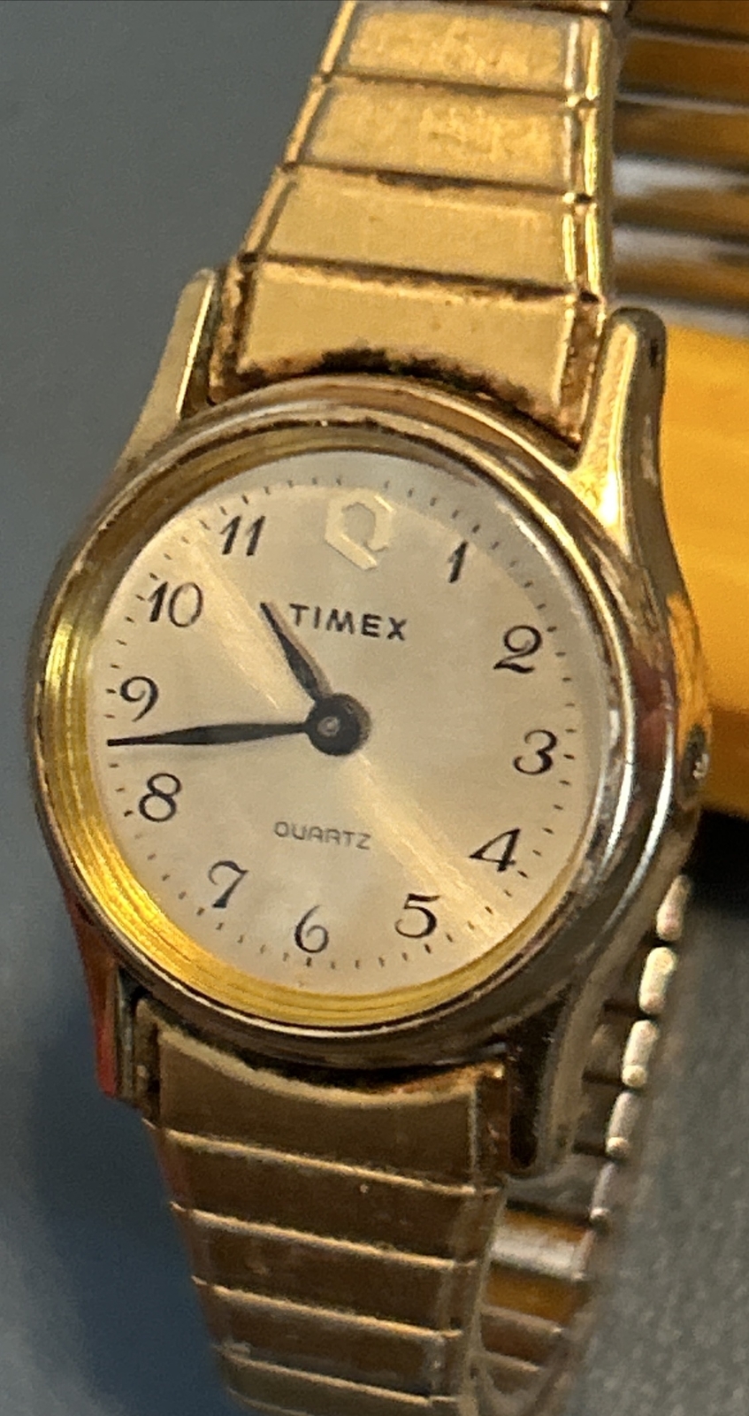 Timex K Cell Ladies Quartz Wrist Watch Water Resistant Stretch Band ...