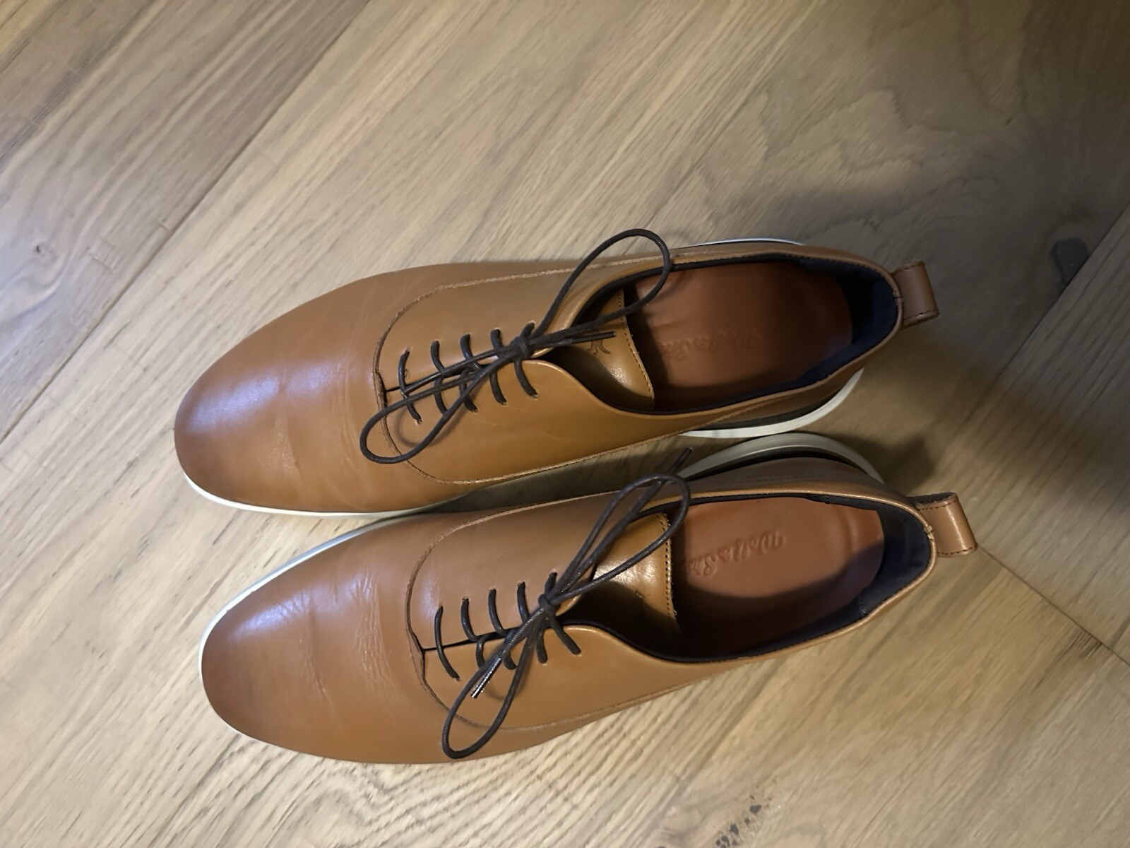 Wolf and Shepherd Crossover Longwing Shoes Honey White Sole Mens Size ...