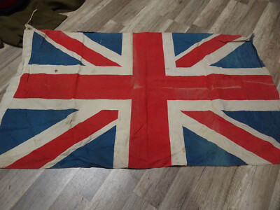 Orig WW2 "Flag - Union Jack" Two Sided & Printed Great Display Size | eBay