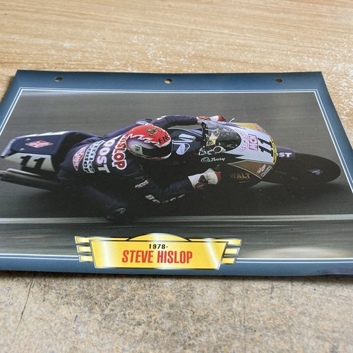 Steve Hislop Rider Card Motorcycle Passion Collection Atlas | eBay