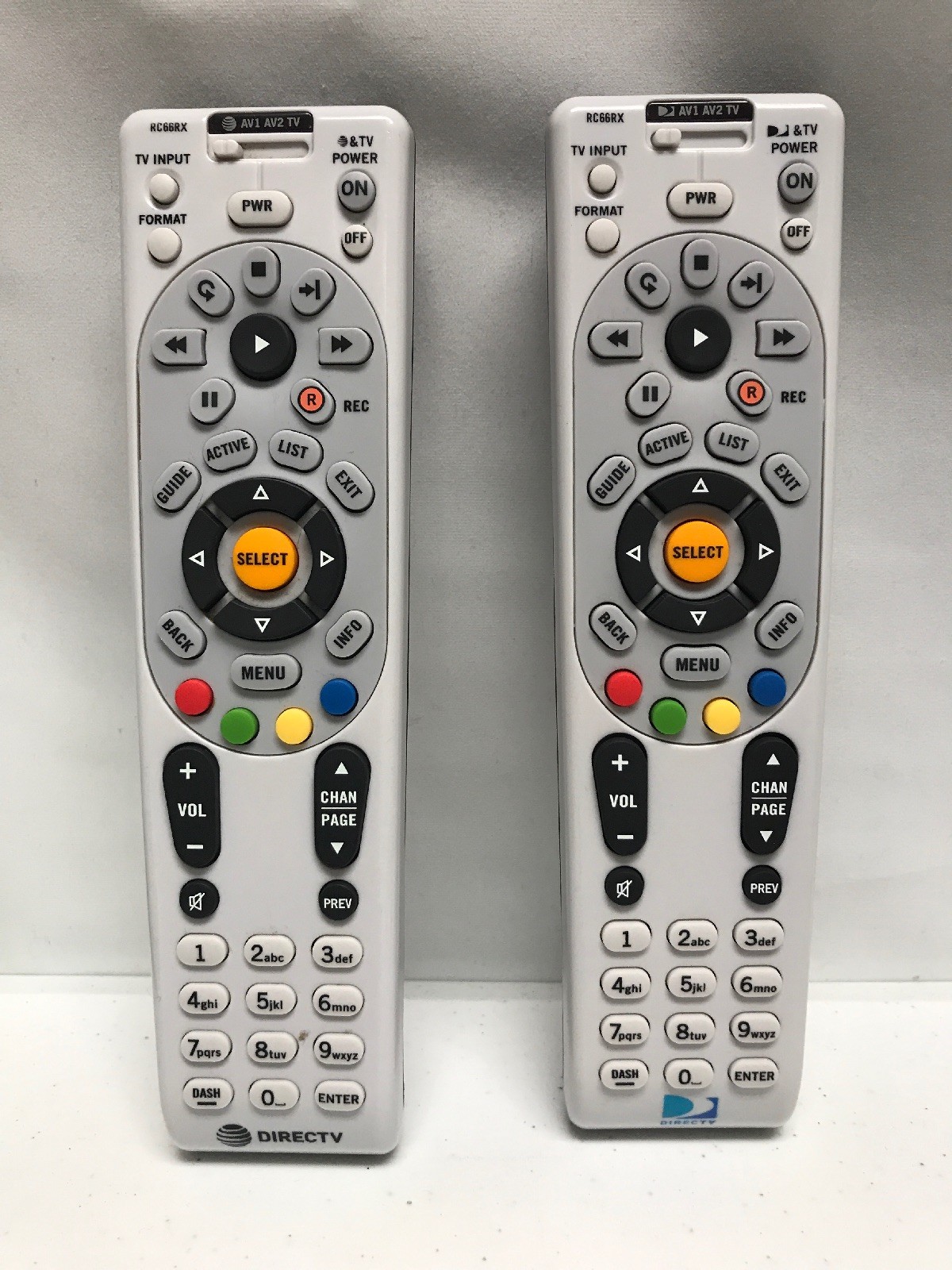Lot of 2 DirectTV MG32993 Video TV Receiver Remote Control (working) | eBay