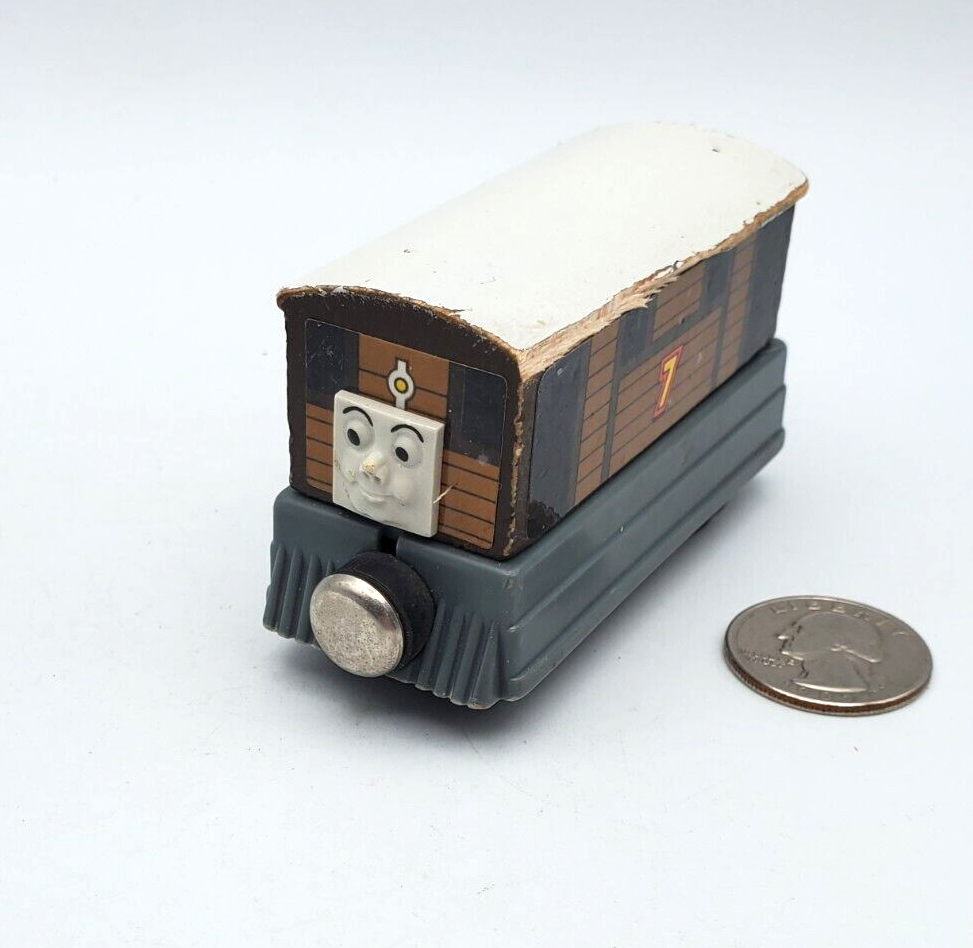Thomas & Friends Wooden Railway Train Tank Engine Toby 1992 Flat ...