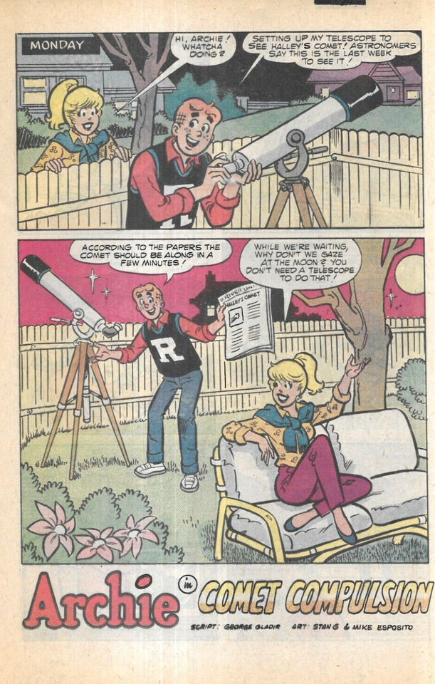 Laugh Comics 395 First Print Copper Age 1986 George Gladir Stan ...