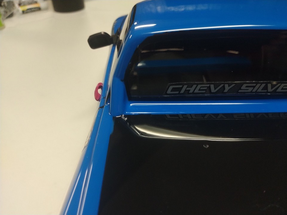 Custom Painted HPI 1/10 RC NEW 200mm Chevy Silverado body Shell Only ...