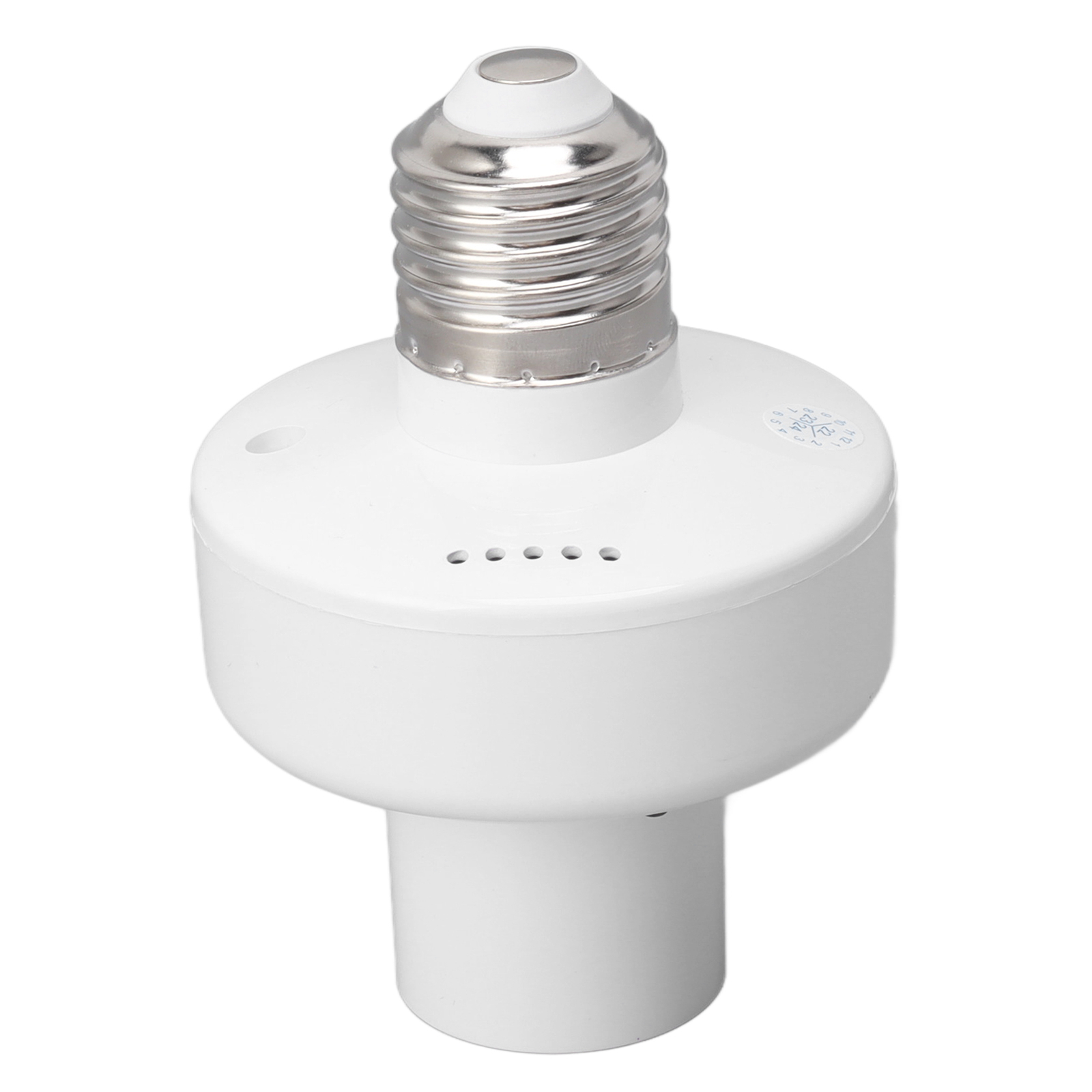 Smart Light Bulb Socket Wireless Control Lamp Holder ABS Voice Control ...