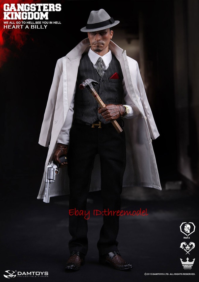 DAMTOYS DAM 1/6 GK012 Gangsters Kingdom Heart A Billy Action Figure In ...