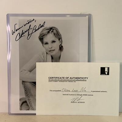 Cheryl Ladd Actress Hand Signed Autograph 8x10 Photo with Ackman COA | eBay