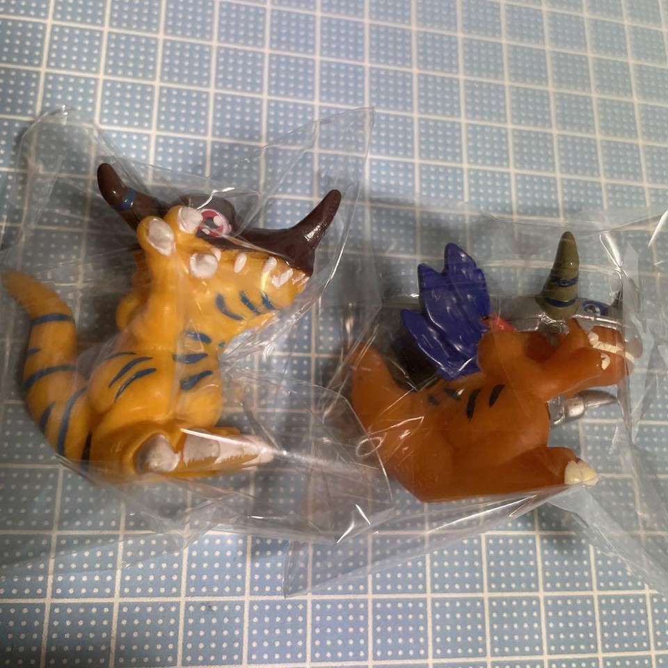Digimon Card Digimon Greymon Metal Angemon Finger Puppet Set Japan | eBay