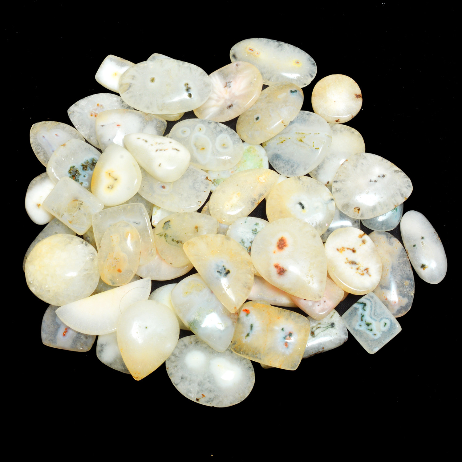 1293 Cts Natural Solar Quartz Beautiful Cabochon Top Quality Gemstones ...