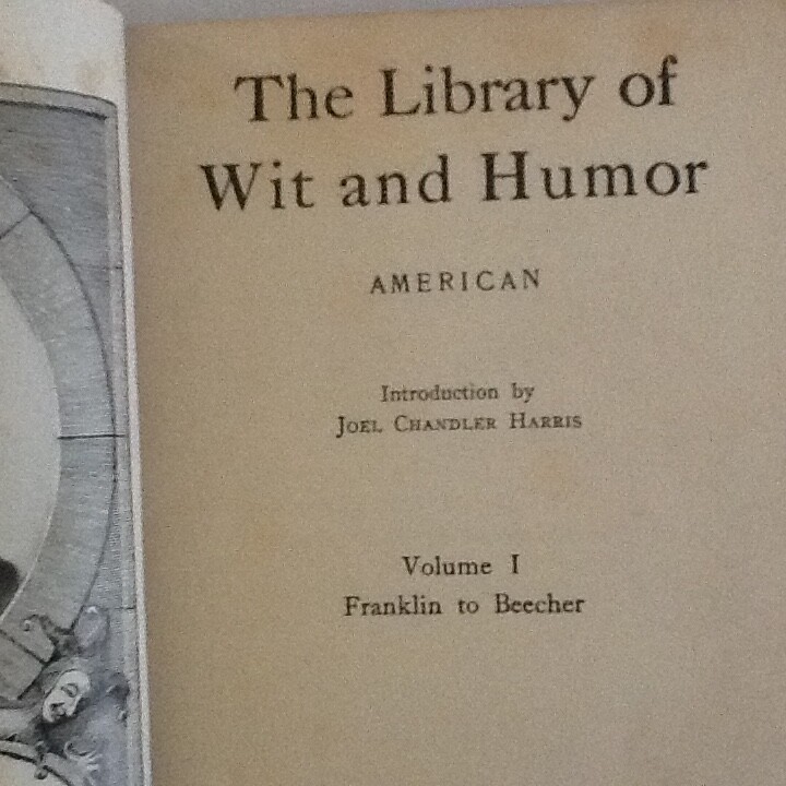 The Library Of Wit & Humor, 1917, complete set of 9 volumes, Twain ...