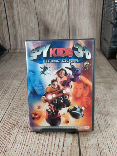 Spy Kids 3: Game Over (DVD, 2004, Includes both 2-D and 3-D Versions ...
