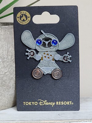 Tokyo Disney Resort Mechanical Robot Stitch Pin | eBay