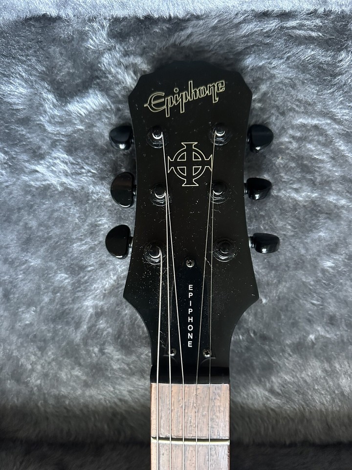 2003 Made Epiphone Goth XII G6 String Guitar With Original Case | eBay