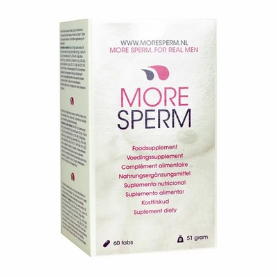 MoreSperm Tablets 60pack Stimulate Extra Sperm Production Bigger ...