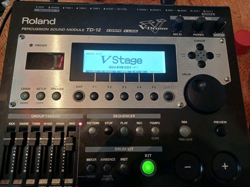 Roland TD-12 Drum Module Electronic Drum Kit Brain V-Drums #BRAND New ...