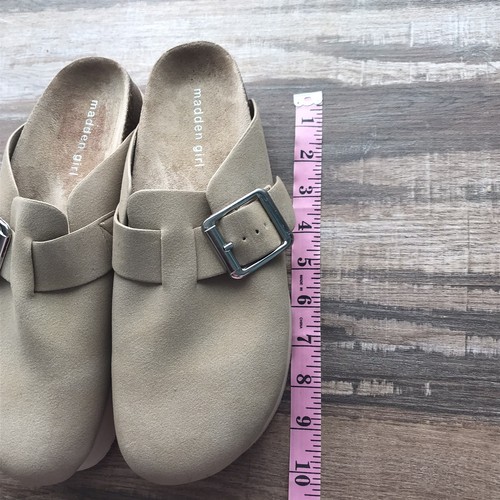 Madden Girl Women's Cutie Pie buckle Platform Clogs size 9.5 See Pics ...