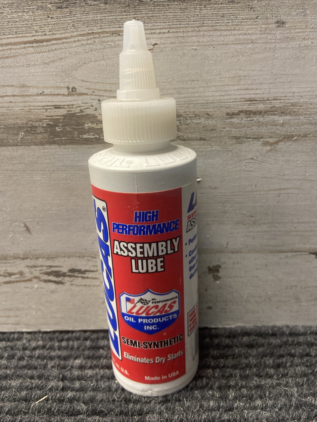 Lucas Oil 10152 High Performance Assembly Lubricant Semi-Synthetic Lube ...