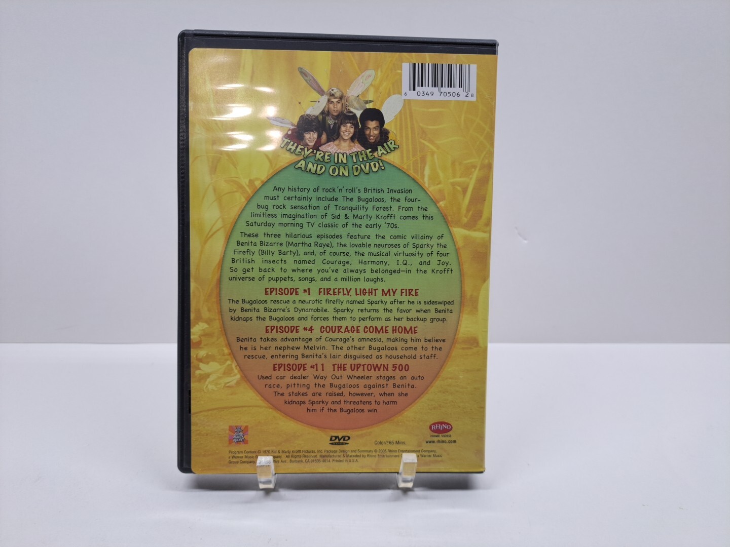The Bugaloos DVD 3 Classic Episodes The World Of Sid Marty Krofft 1970s ...