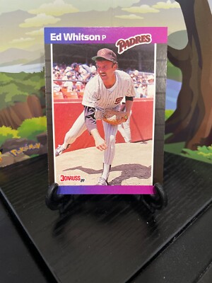 1989 Donruss Ed Whitson #229 Baseball Card | eBay