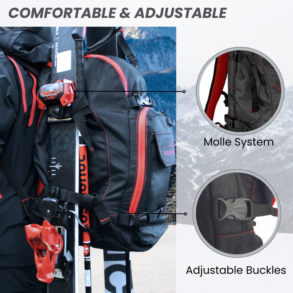 Ski snowboard Boot Bag Backpack 50L for Boots Gloves Goggles helmet ...