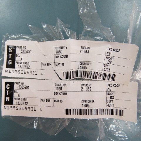 DELPHI 15305291 Qty of 100 per Lot Metri-Pack 280 Splice Saver 12 Way ...