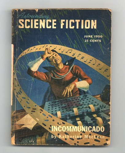 Astounding Science Fiction Pulp / Digest Vol. 45 #4 GD 1950 Low Grade ...
