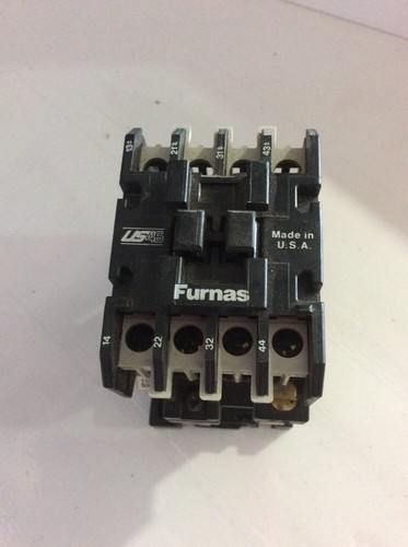 Furnas Control Relay 46US22 10 Amp 120 Volt Coil | eBay