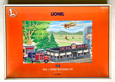 Lionel O Scale Big L Diner Building Kit 6-12952 Open Box Complete | eBay