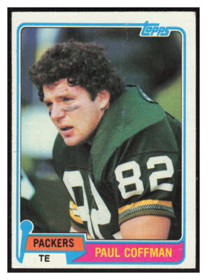 1981 Topps #353 Paul Coffman - Green Bay Packers | eBay