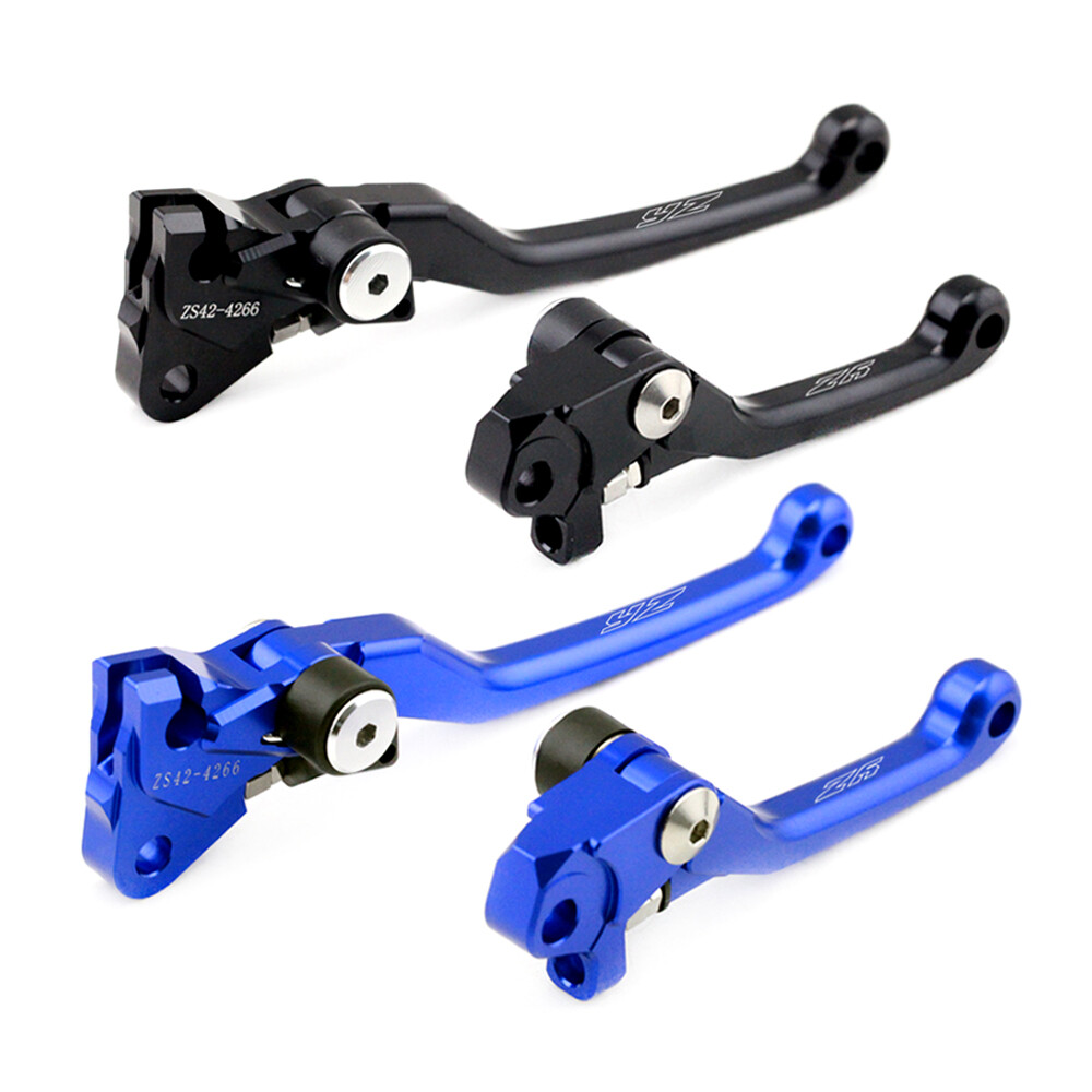 CNC Foldable Pivot Clutch Brake Levers For YAMAHA YZ65 YZ85 YZ125 YZ250 ...