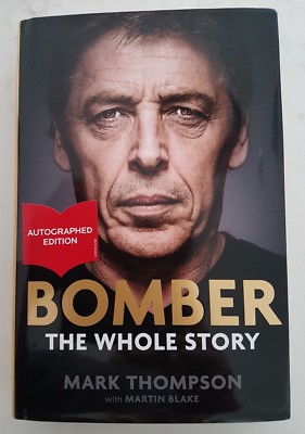 MARK THOMPSON BOMBER AFL FOOTBALL ESSENDON GEELONG SIGNED AUTOBIOGRAPHY ...