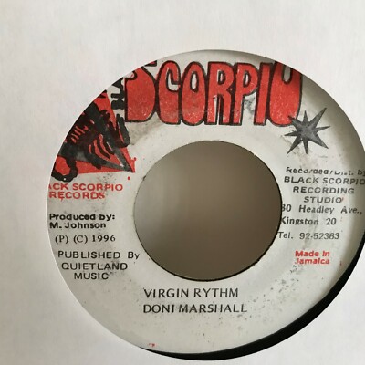 BEENIE MAN / DONI MARSHALL 7" VINYL SINGLE , BAN MI FI DE TRUTH/ VIRGIN ...