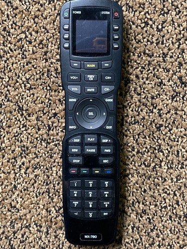 URC MX-780 Universal Remote Control - Black 656787207806| eBay