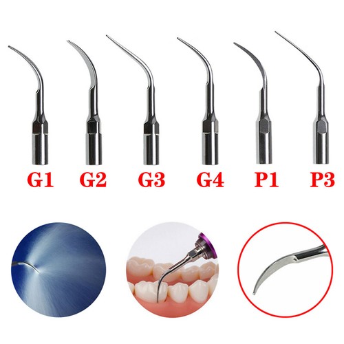 10Pcs Dental Ultrasonic Piezo Scalling Tips Fit EMS WOODPECKER Scaler ...