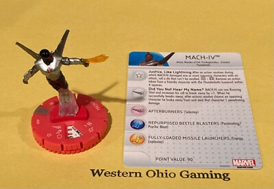 Marvel Heroclix Civil War Mach-IV #028 NEW from Organized Play Booster ...