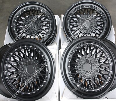 Alloy Wheels 17" RS For Opel Manta Meriva Rekord Tigra Vectra 4x100 ...