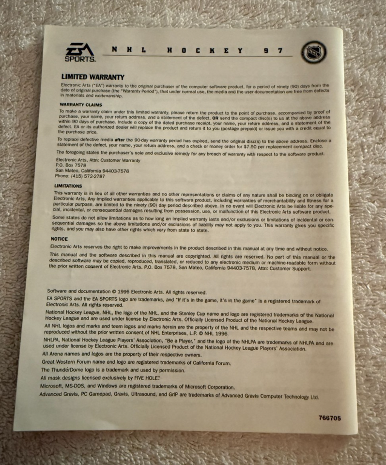 PC GAME MANUAL, MANUAL ONLY NOT THE GAME ***SPECIAL! BUY MORE SAVE MORE ...