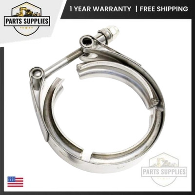 Marmon Clamp 5" Downpipe T6 Divided Turbo GT42 GT45 GT47 Stainless ...