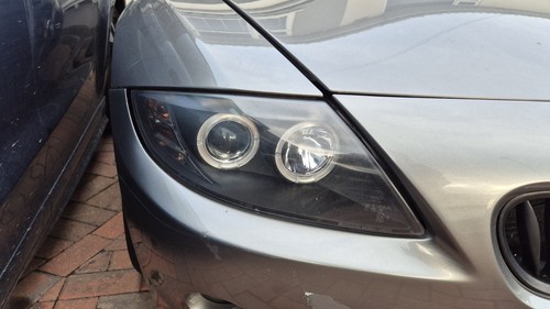 BMW Z4 E85 & E86 2003-2008 Black Projector LED Halo Angel Eye Headlights E Mark | eBay UK
