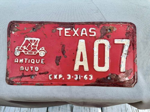 THREE Rare and Low Number Antique Car License Plates - SEE DESCRIPTION ...