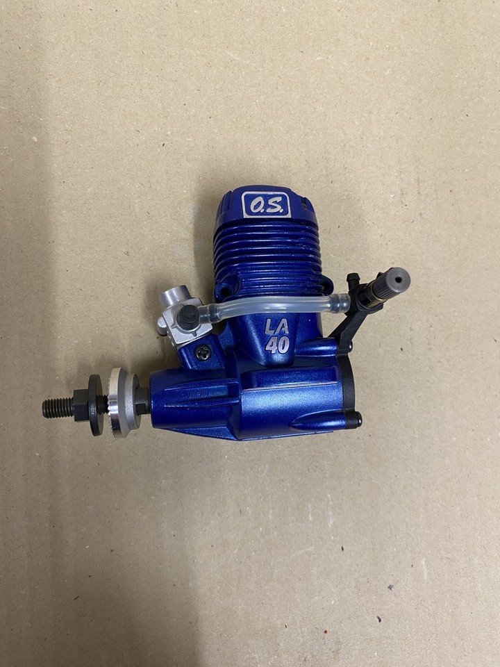 OS Max Midnight Blue LA 40 RC Nitro Model Aeroplane Engine never used ...